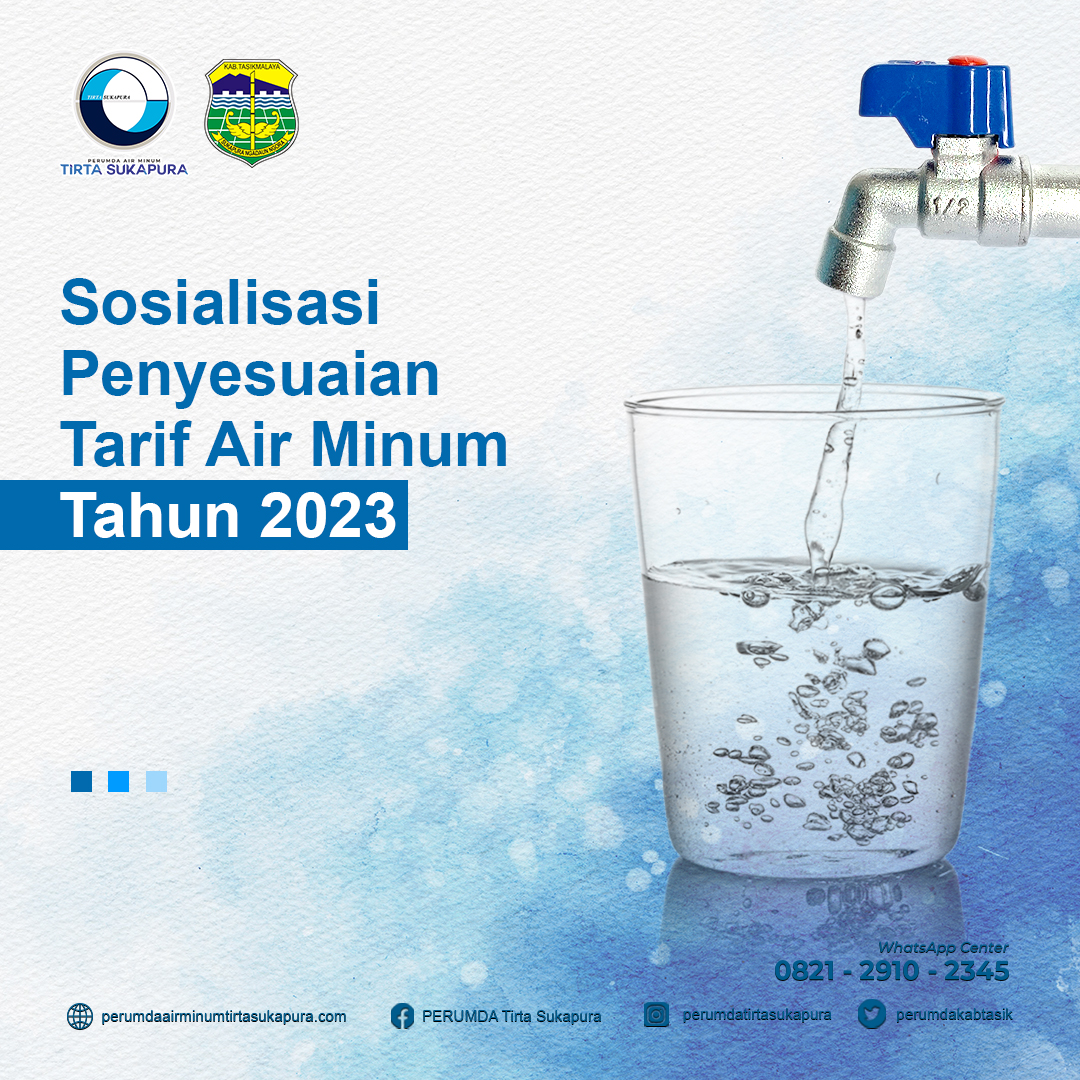 Penyesuaian Tarif Air Minum Tahun 2023 Penyesuaian Tarif Air Minum Tahun 2023